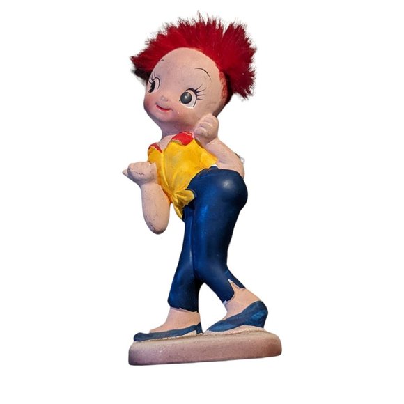 Inarco | Accents | Vintage 95s Inarco E2170 Lets Twist Dancing Red Hair ...